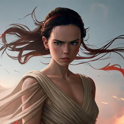 daisy ridley as rey from star wars {female character...