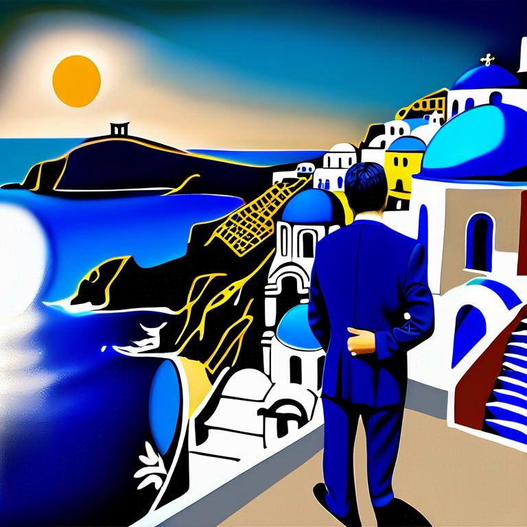 A Greek person is a Greek-inspired business suit. Th...