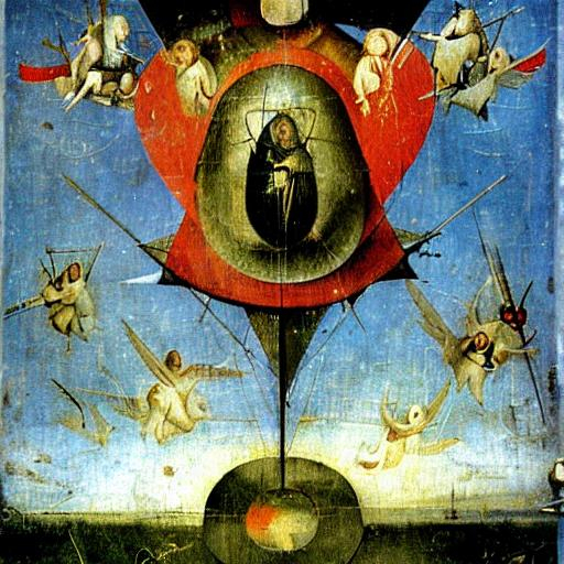 Divine Christian symbolism in cosmic abstract Rays b... | OpenArt