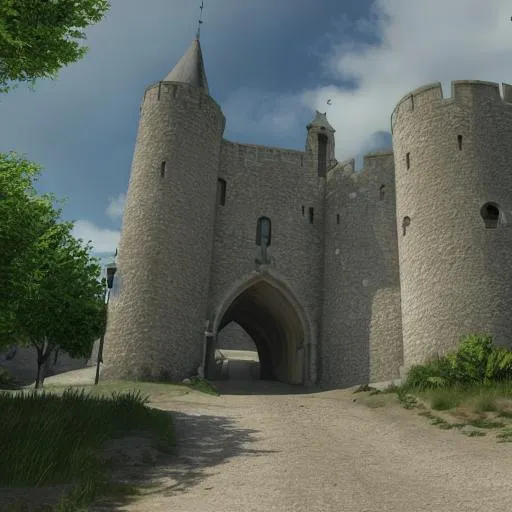 fortnite Castle R6 Ultra HD UHD 2K 4K 8K 12K 16K 32... | OpenArt