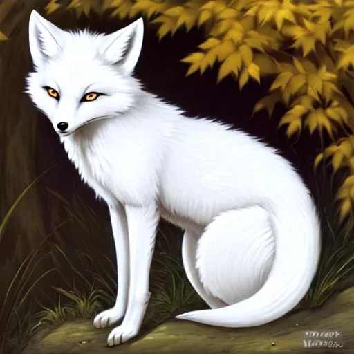 white fox