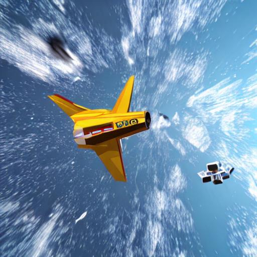 flying stuff in space hyper | OpenArt