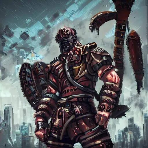 Griff, dnd, hippo person, scifi, musket, space ship... | OpenArt