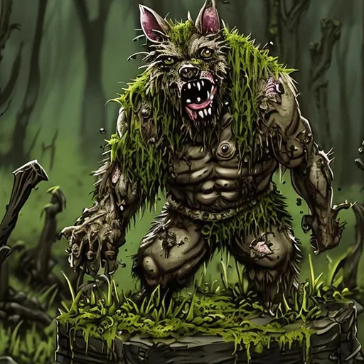 Goblin in a dark cave eats shit | OpenArt