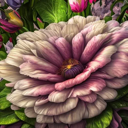 a flower ultrarealistic, realism, photorealistic, hy...