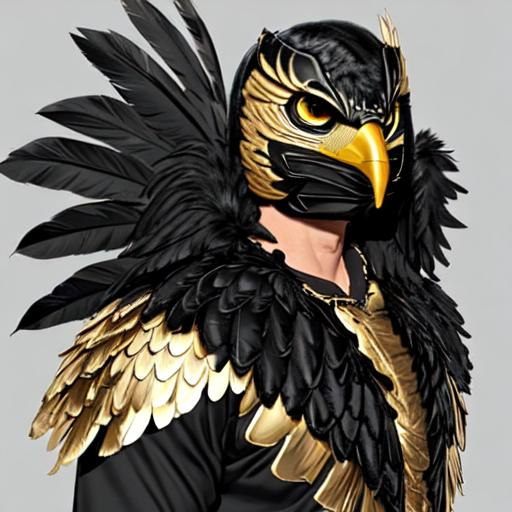 eagle-mask nighthawk-mask falcon-mask inspired adult... | OpenArt