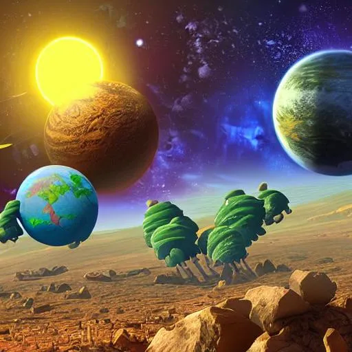 Crunch Planet | OpenArt