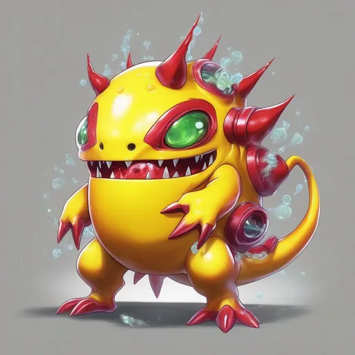 Blade Snail with a gold shell and a silver body, sil... | OpenArt