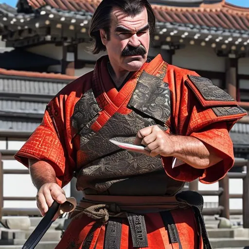 Don frye as samurai