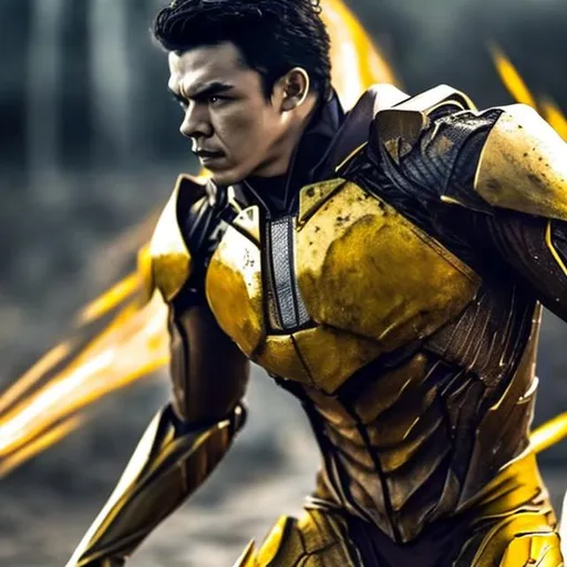 Savitar the god of speed yellow suit