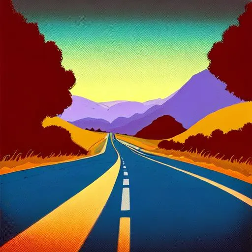 retro road