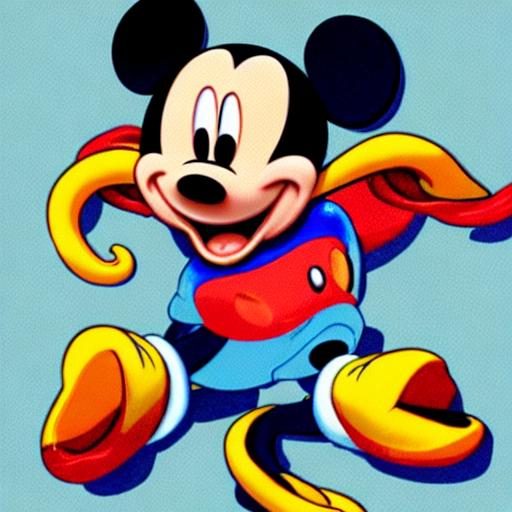 mickey mouse as an evil octopus creature | OpenArt