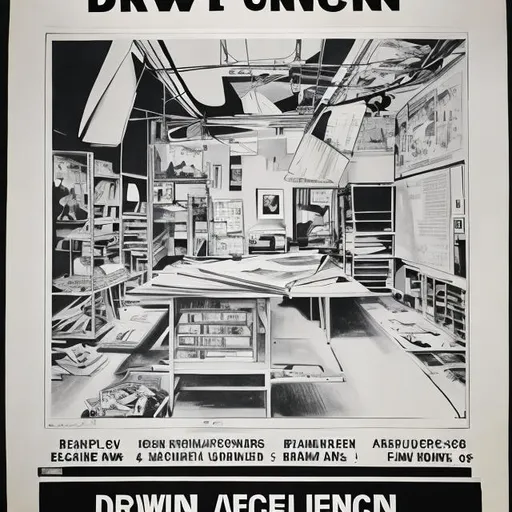 drawing center poster art