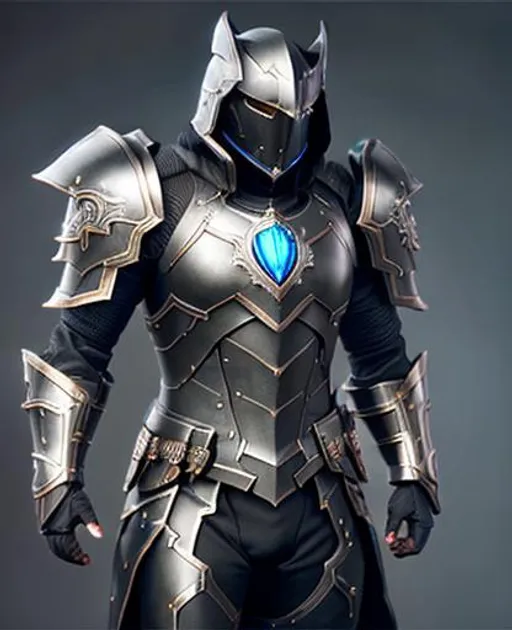 Dark Armor, full hd render + 3d unreal engine blende...