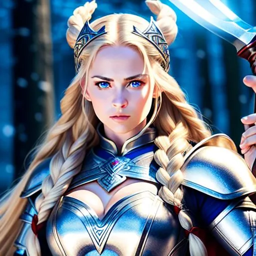 Princess, tiara, armor from Skyrim, royal vibe, high... | OpenArt