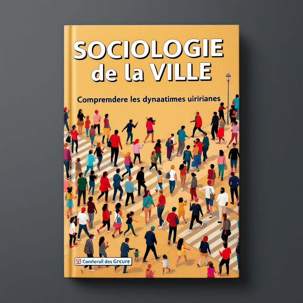 Social study book cover, cross road on the walking l...