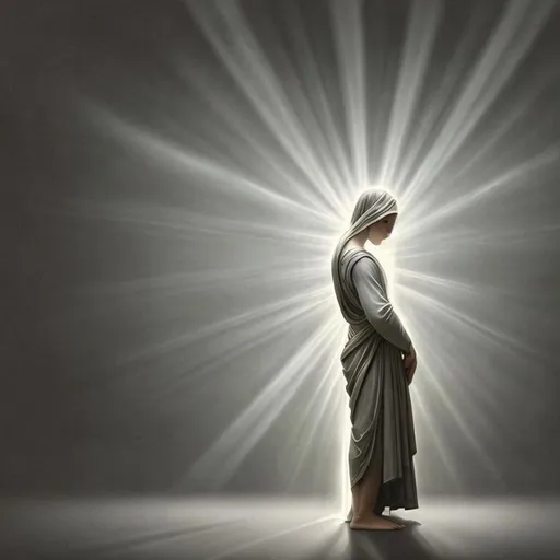 Jesus walking photo from behind | OpenArt