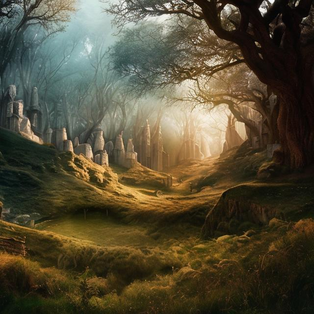 Chronicles of Narnia inspired natural landscape