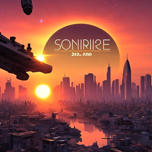 sunrise in 2100. year