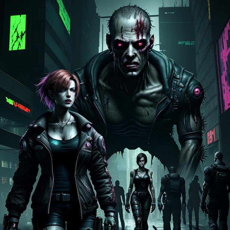 Cyberpunk, {{Resident Evil}}, Monster