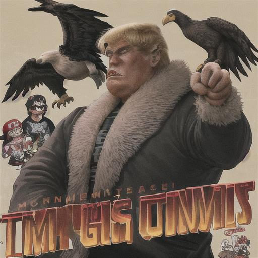 king kong, godzilla , power rangers, Donald trump,... | OpenArt