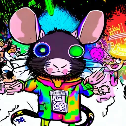 Bugs Bunny neuro punk | OpenArt