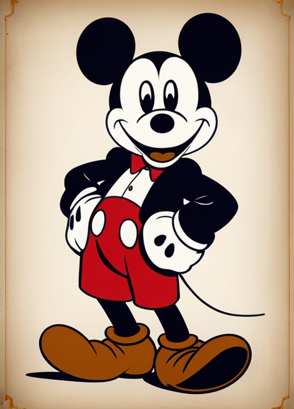 1920’s Mickey Mouse. Grand old opry.
