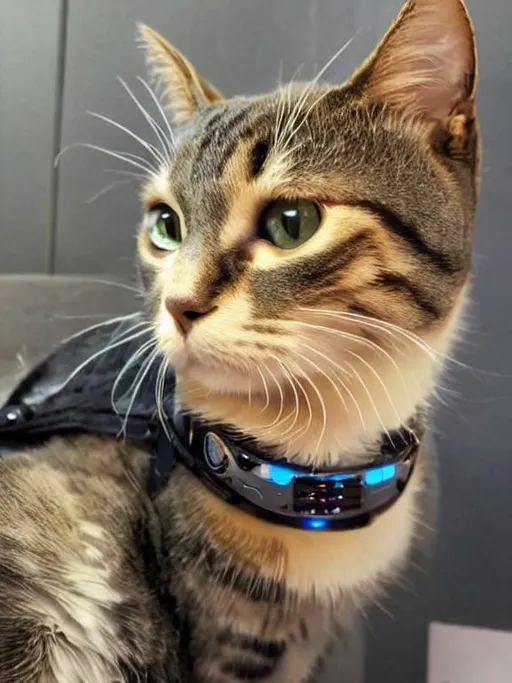 cat in mech suit | OpenArt