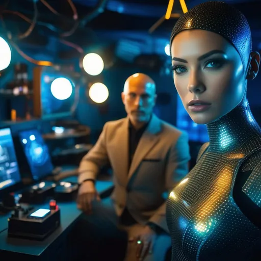 Documentary color photograph, beautiful brunette pri... | OpenArt