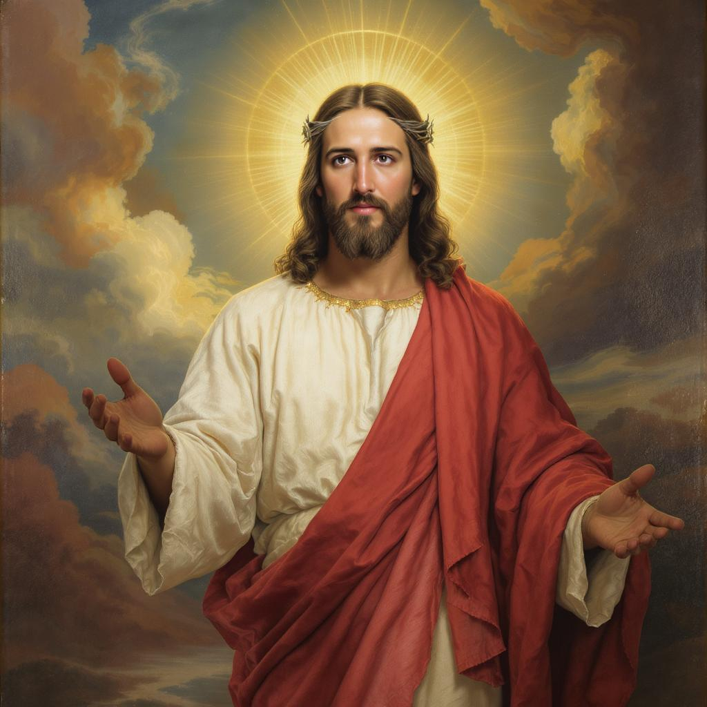 make a photo of Jesus Christ?
