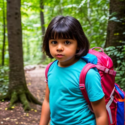 RAW photo, realistic photo of Dora the Explorer, hig... | OpenArt