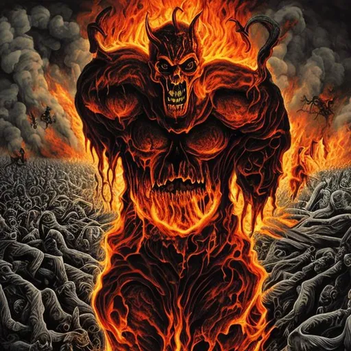 the road to hell, uhd, 4k, hyper realistic | OpenArt