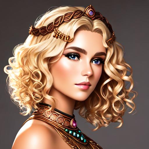 Stone age Fantasy alt tribal primitive woman, profil... | OpenArt