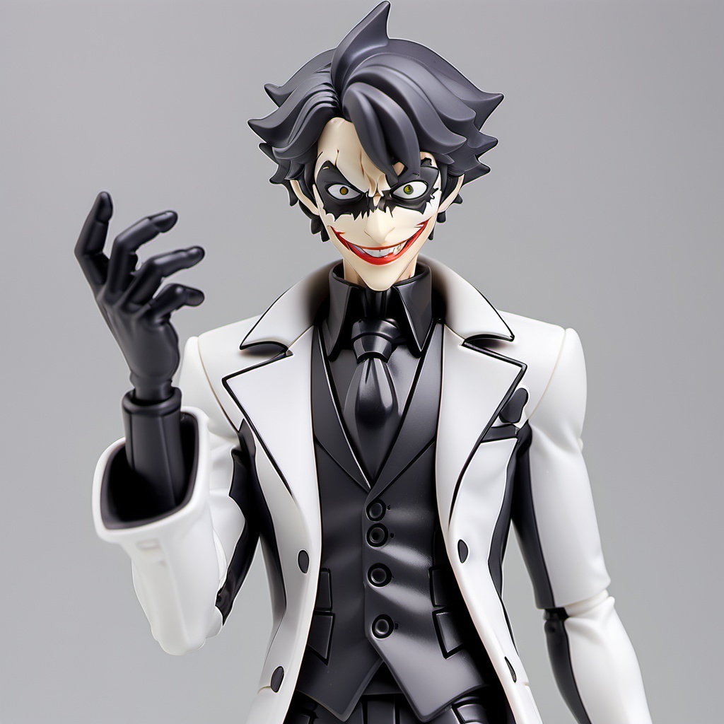 Max Factory Persona 5 Joker figma, Halfbody, lineart...