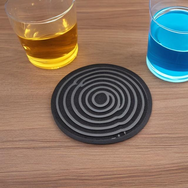 Cooling coasters to maintain temperature