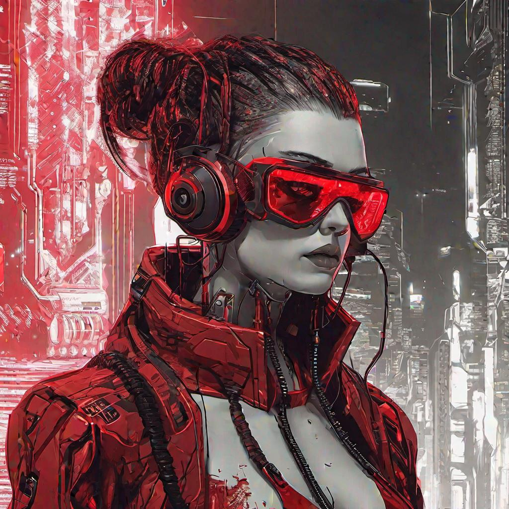 Cyberpunk Red woman