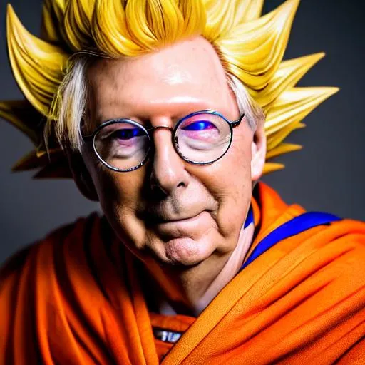 photo realistic portrait of senate majority leader (... | OpenArt