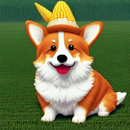 super cute fluffy corgi warrior in armor, photoreali... | OpenArt