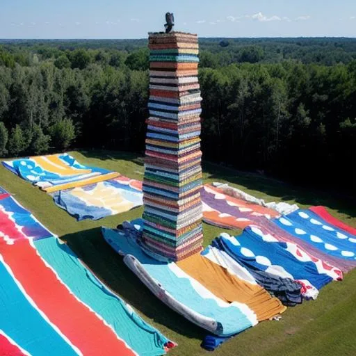 Super realistic, seen from 50 feet away, a gigantic...