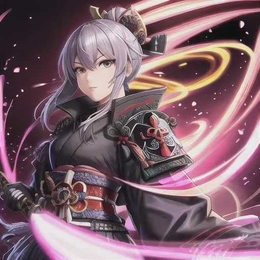 samurai, pretty face, extremely detailed face, extre...