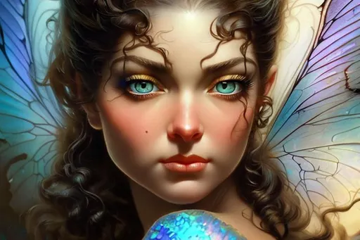 Hyper realistic image in the style of Frank frazetta...