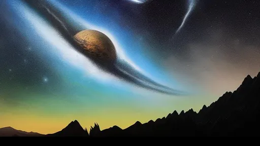 Cthulhu, planet and stars in sky, intricate, masterp...