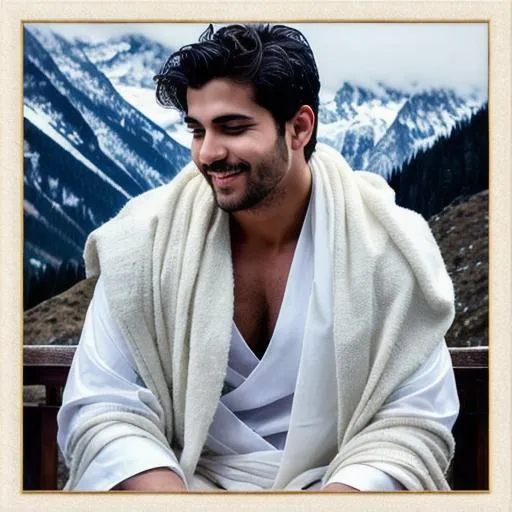 a scene of ("eyes closed" lost in god),"irani hyper... | OpenArt