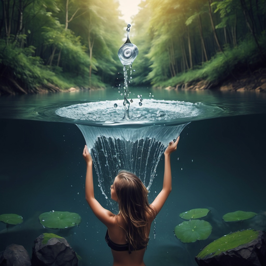 Be like water, not luxurious but valuable for life