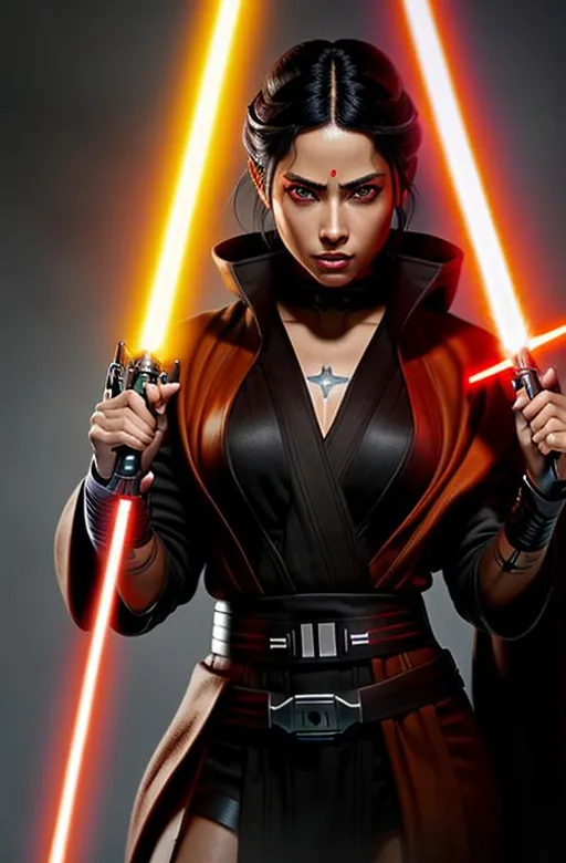 determined, fierce, hero, dramatic, cinematic lighti... | OpenArt