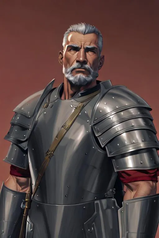 Stan Lee, Knight Armor, 4K, Oil Painting, Perfect Ey... | OpenArt