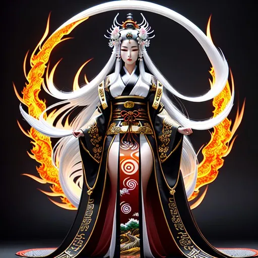 fire king ozai highly detailed