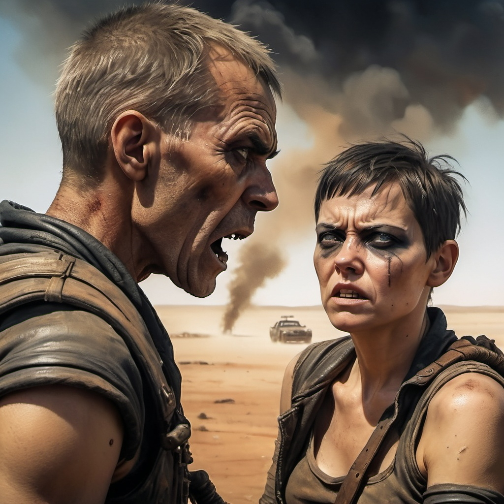 Furious encounter between FURIOSA and old man Mad Ma...