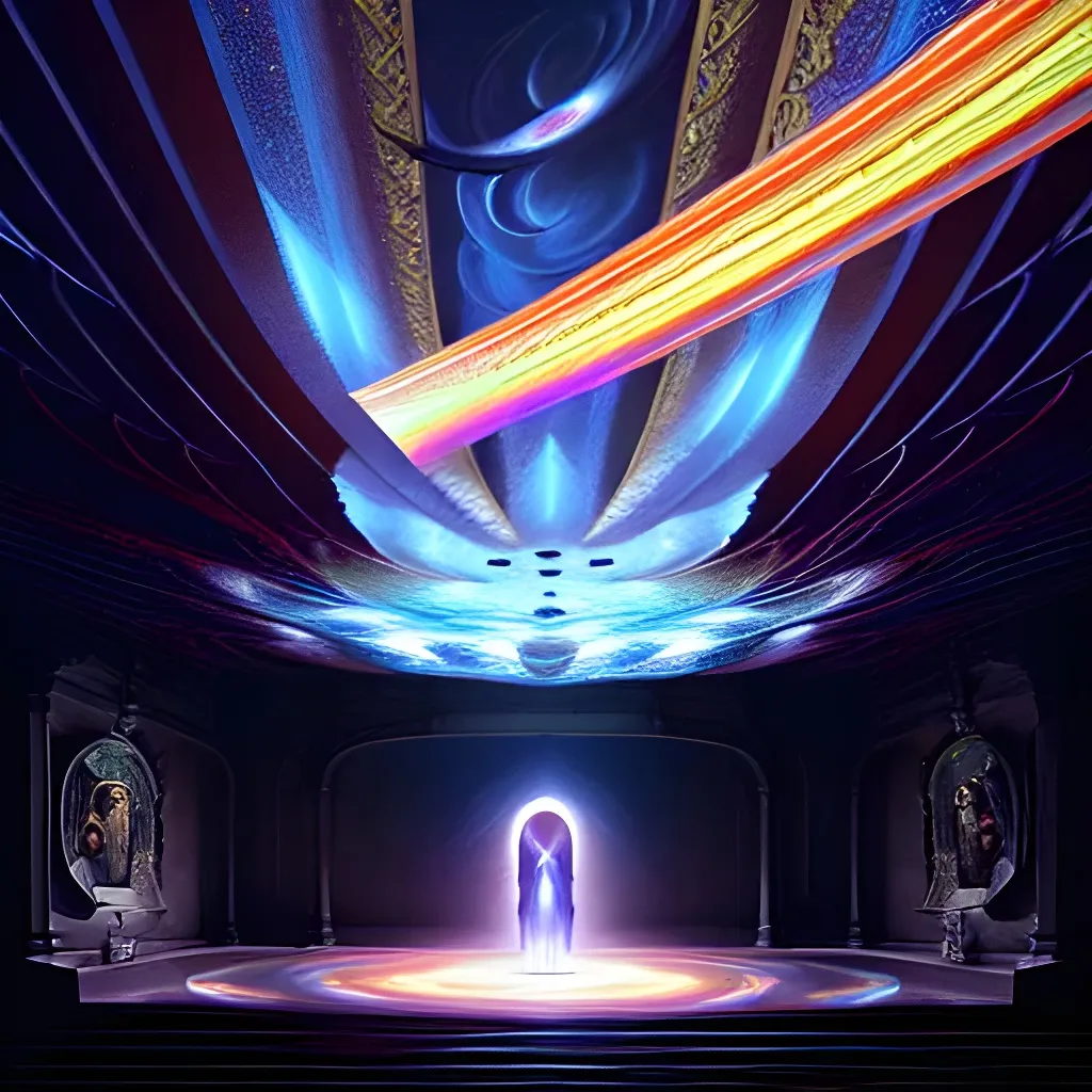 a space themed lake place where a space goddess woul... | OpenArt