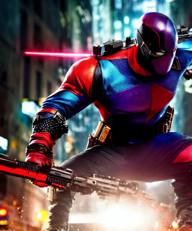 vivid dripping colors ((Deadshot)), vivid color, ((c... | OpenArt